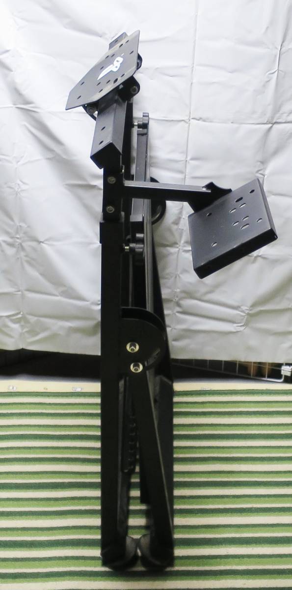 STRASSE XZERO コンパクトタイプ 折り畳み式 ハンコン ベースフレーム レーシングコックピット ストラッセ Fanatec/Thrustmaster/他(アクセサリ、周辺機器 ...