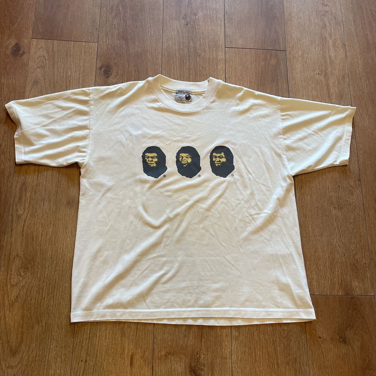 A BATHING APE × スチャダラパー 半袖Tシャツ Planet of the scha a bathing ape bape ...