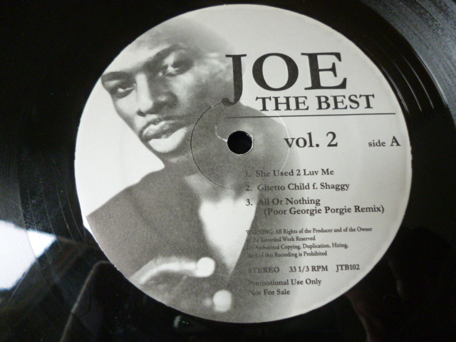 Joe The Best 12EP 名曲収録 All Or Nothing Poor Georgie Porgie Remix 収録 試聴(R ...