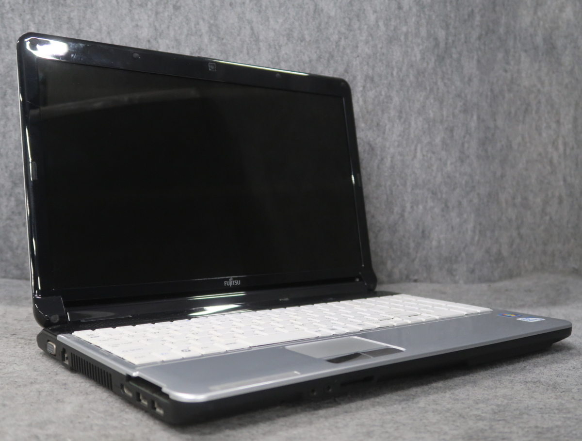 富士通 LIFEBOOK AH530/1B Celeron P4600 2GHz 2GB DVDスーパーマルチ ノート ジャンク N52417 ...