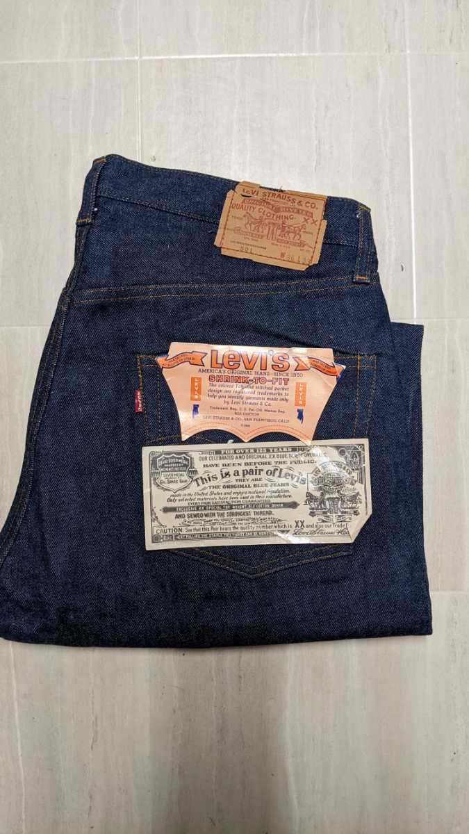 最終 スペシャル Levi''s リーバイス 501 66後期 デットストック スーパーゴールデンサイズ(W36)｜売買されたオークション情報、yahooの商品情報をアーカイブ公開 ...