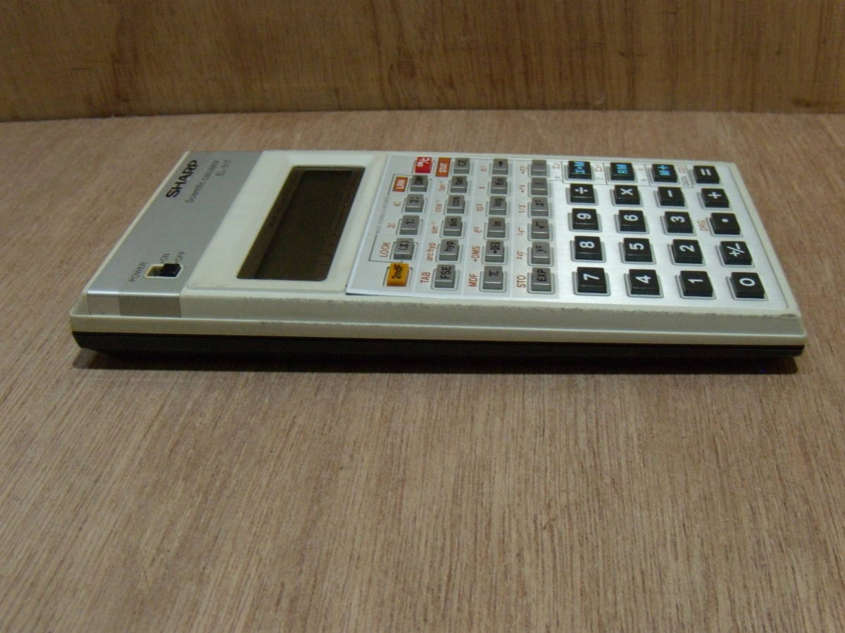 17.- SHARP EL-517 ピタゴラス エルシーメイト / 関数電卓(シャープ)｜売買されたオークション情報、yahooの商品情報をアーカイブ公開 - オークファン（aucfan.com）