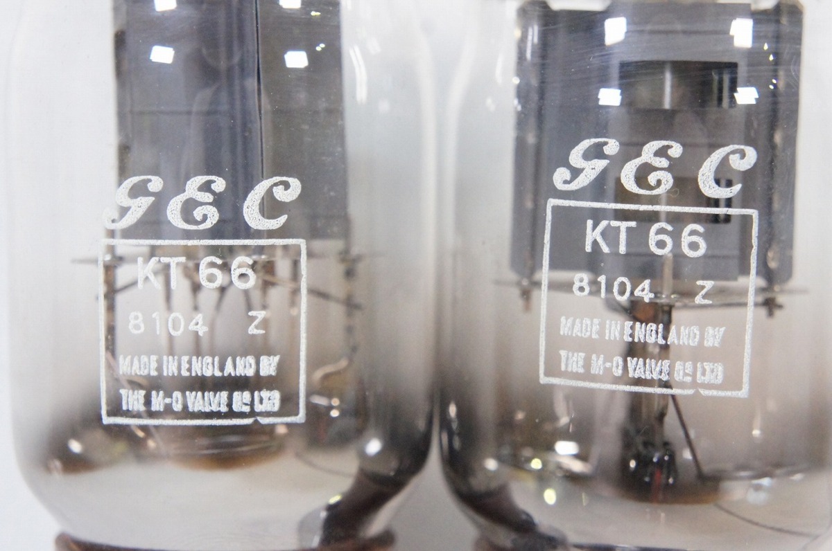 TH Sa060260 品 GEC G.E.C VALVE KT66 8104 Z 真空管 2本ペア 元箱付き(真空管)｜売買された ...