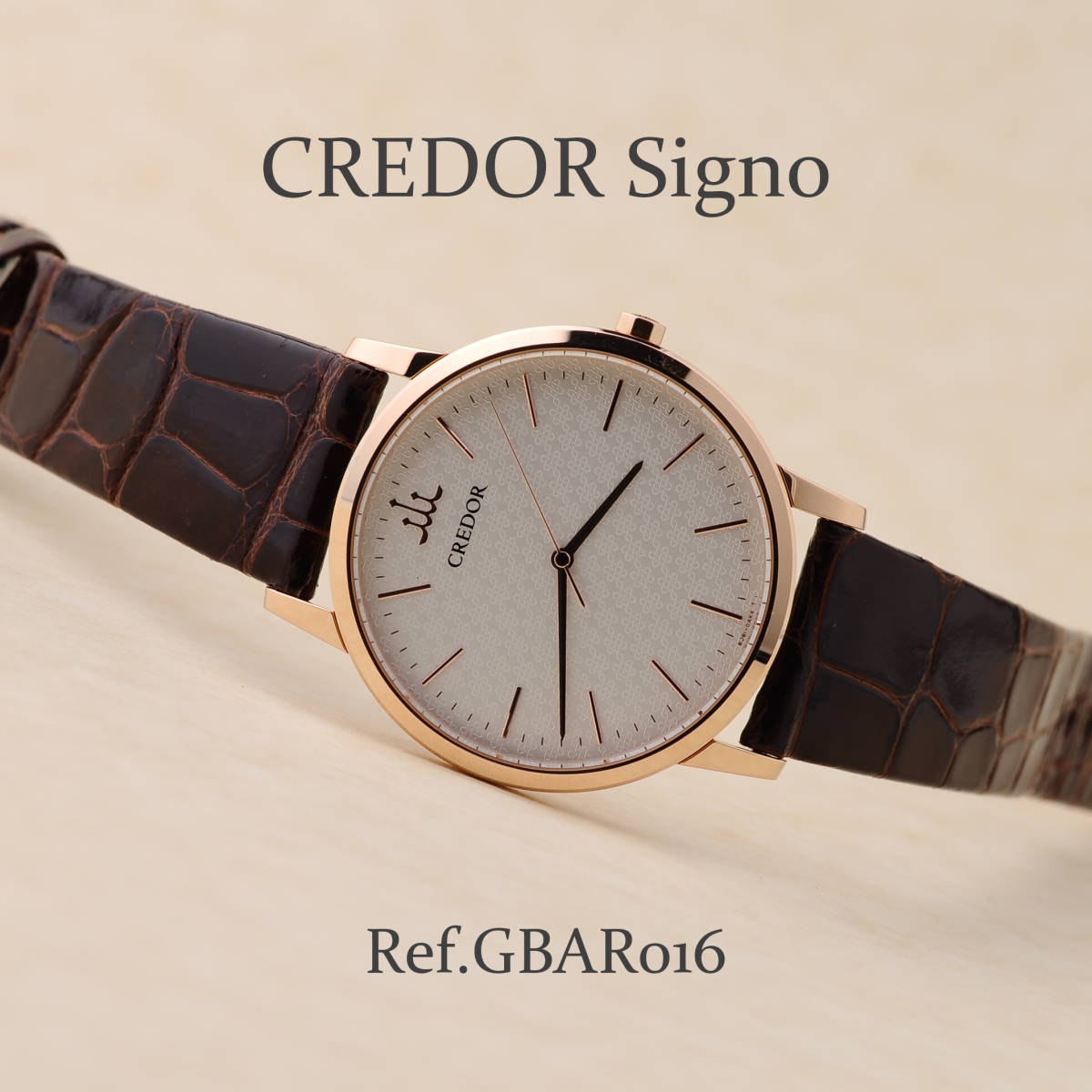 良品 CREDOR SIGNO K18PG Ref.GBAR016(クレドール)｜売買されたオークション情報、yahooの商品情報をアーカイブ ...