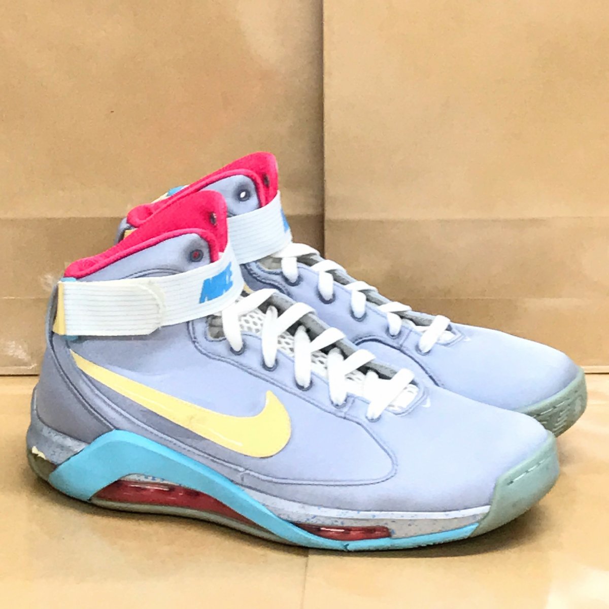 27.5cm US9.5 NIKE HYPERMAX MARTY MCFLY 375946-012 ナイキ ハイパーマックス バック トゥ ザ ...