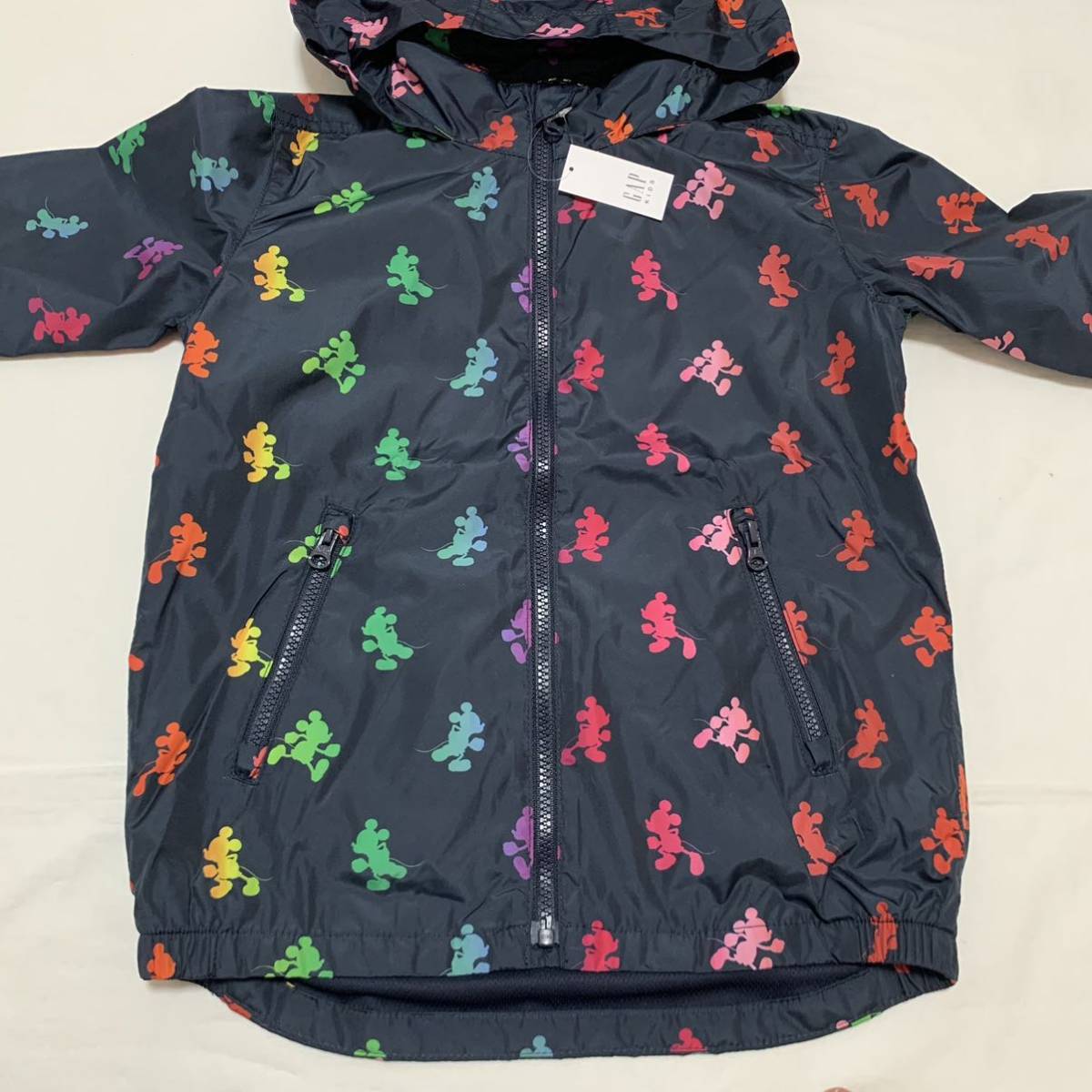 定価6990円 GAP ギャップ キッズ ディズニー ウィンドブレーカー 120 ミッキー ナイロン パーカー フルジップ(120（115～124cm）)｜売買されたオークション情報 ...