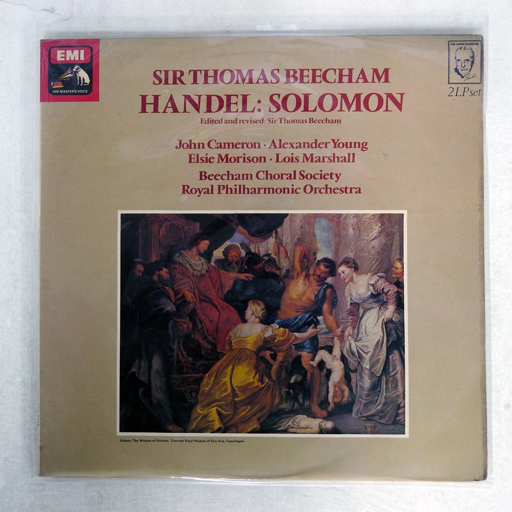 英 BEECHAM/HANDEL SOLOMON/HIS MASTER'S VOICE ASD 3685(クラシック)｜売買されたオークション ...