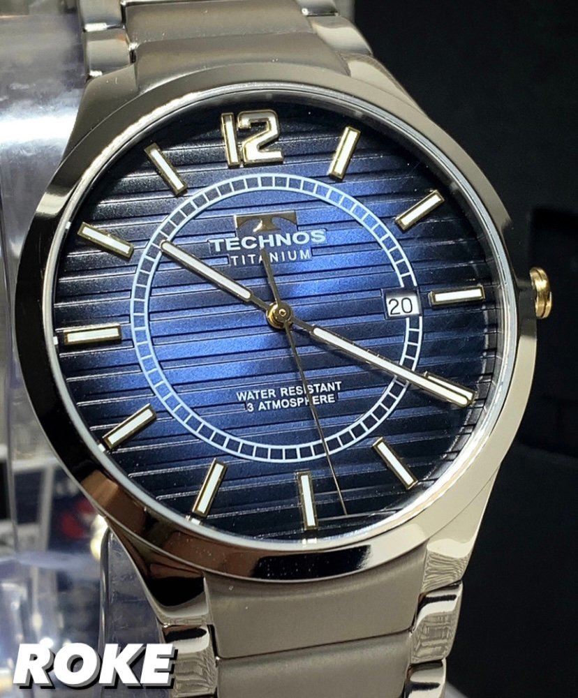 2022新作 テクノス TECHNOS 正規品 腕時計 オールチタン製 ビジネスウォッチ 日本製クオーツ カレンダー ブルー ゴールド(テクノス)｜売買されたオークション情報、yahooの商品 ...