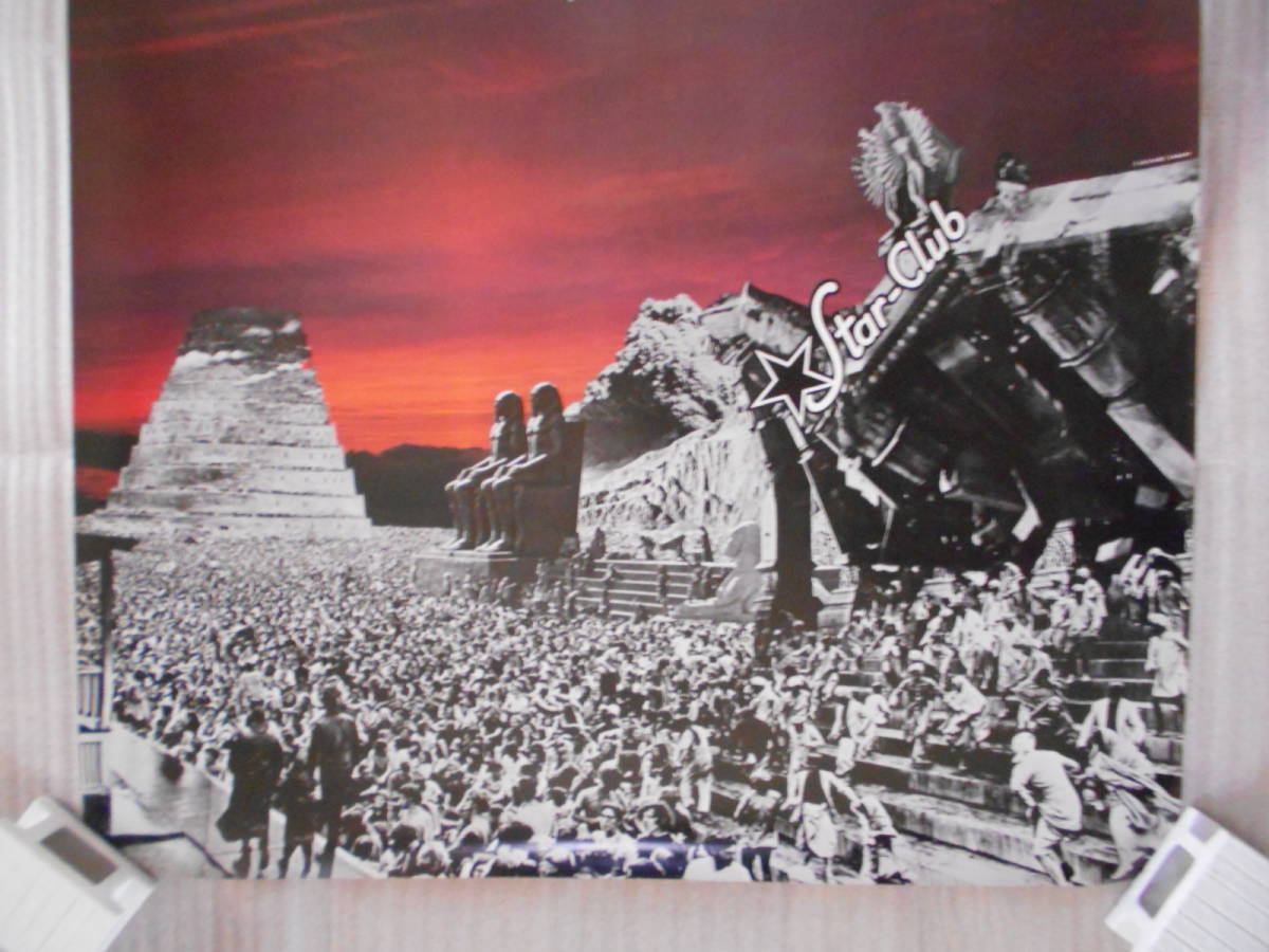 稀少 横尾忠則 Beetles Stas Club ビートルズ ポスター B1 約73cm×約103cm(ポスター)｜売買されたオークション情報、yahooの商品情報をアーカイブ公開 ...