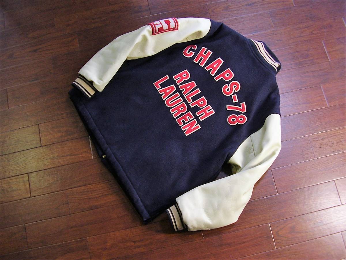 #11 CHAPS RALPH LAUREN チャップスラルフローレン 袖牛革 ファラオコート size М 日本sizeL LLくらい(ジャンパー、ブルゾン)｜売買されたオークション情報 ...