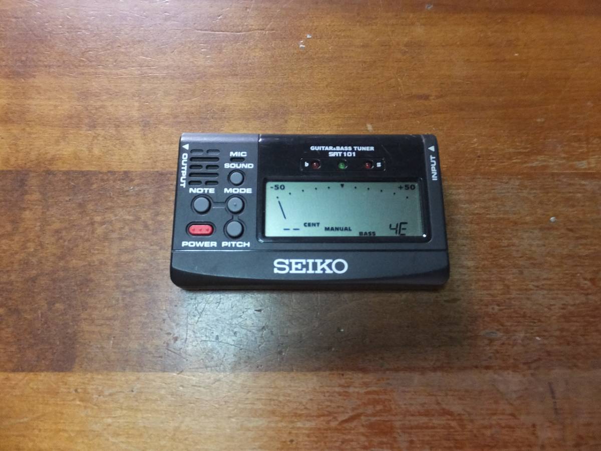 SEIKO GUITER&BASS TUNER SAT101(チューナー)｜売買されたオークション情報、yahooの商品情報をアーカイブ公開 ...