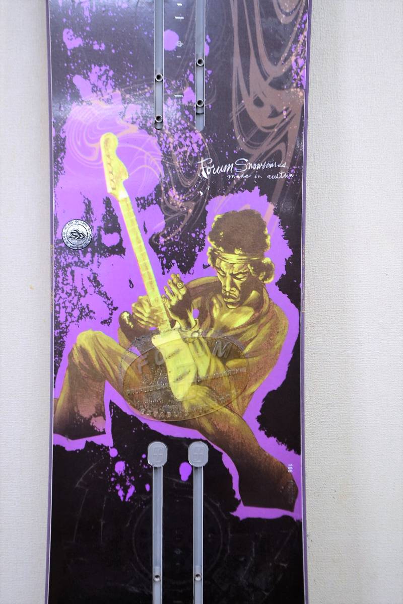 FORUM SNOWBOARD PETER LINE 158 jimmy hendricks フォーラム シグネチャー スノーボード ピーター ...