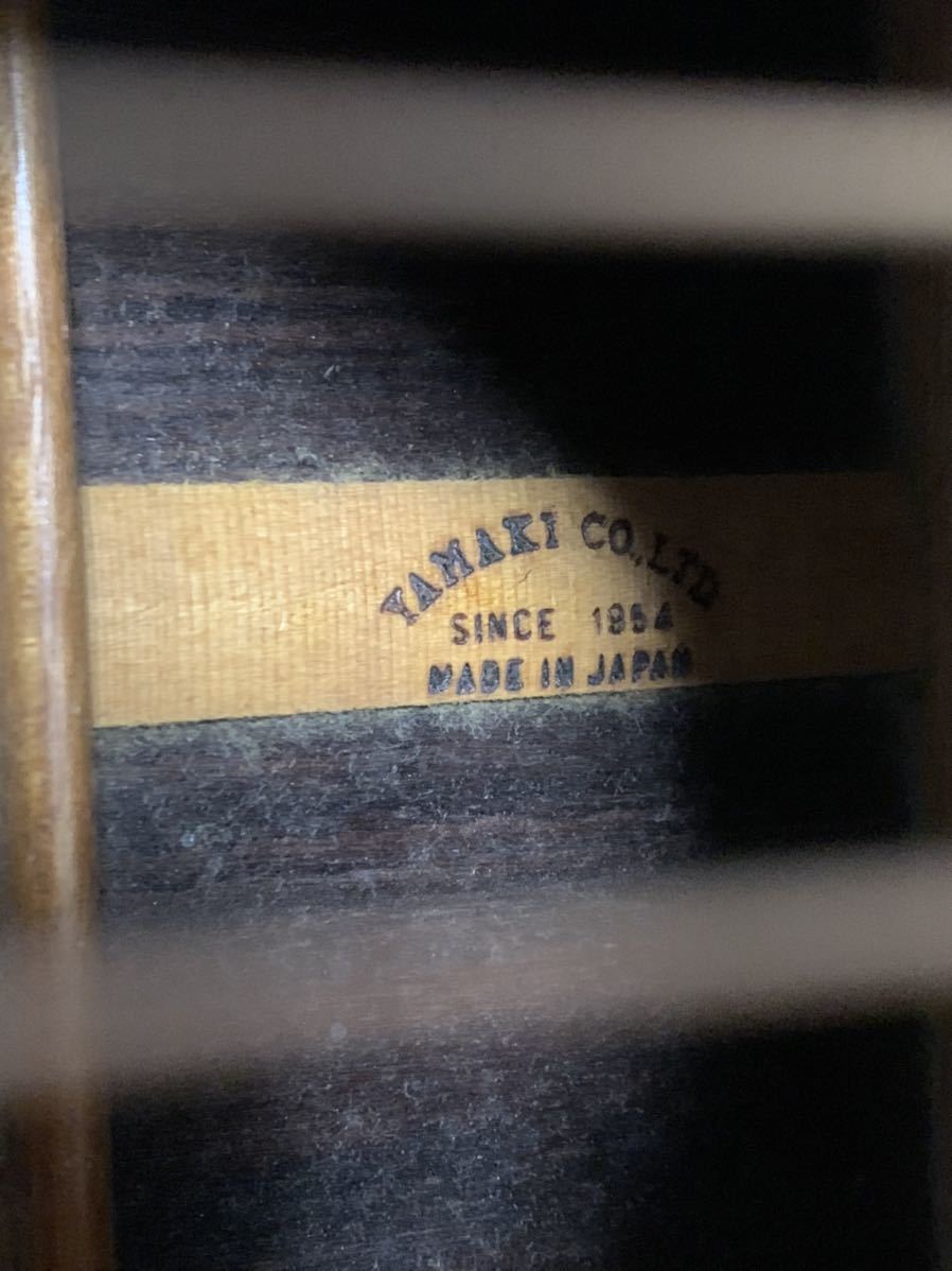 YAMAKI ヤマキ アコースティックギター YM -1200 現状品(その他)｜売買されたオークション情報、yahooの商品情報をアーカイブ ...