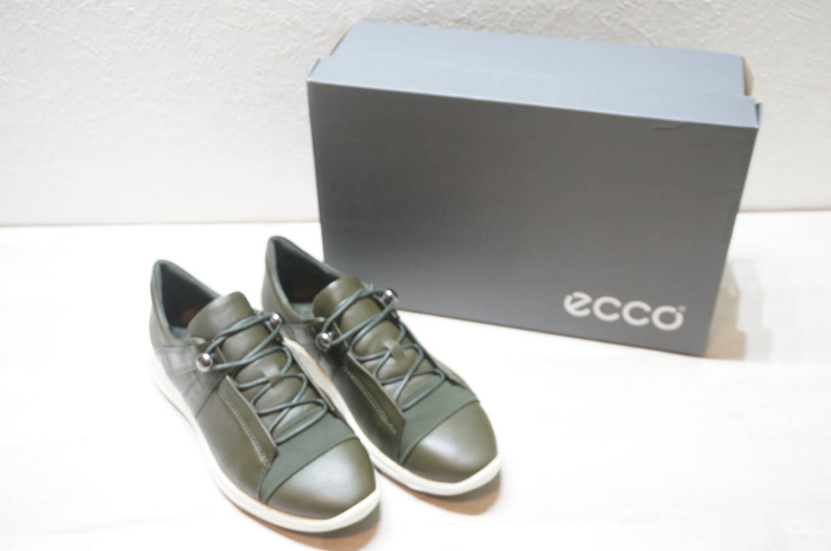 OR43.O ecco エコー レディース シューズ スニーカー ECCO FLEXURE RUNNERⅡ DEEP FOREST サイズ EU36/CN225 くつ 靴(レディースシューズ ...