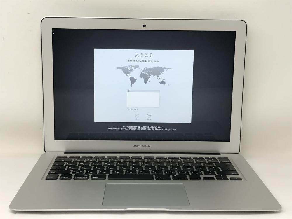 M912 充放電回数220回 MacBook Air 2017 13インチ SSD 128GB 1.8GHz Intel Core i5 ...