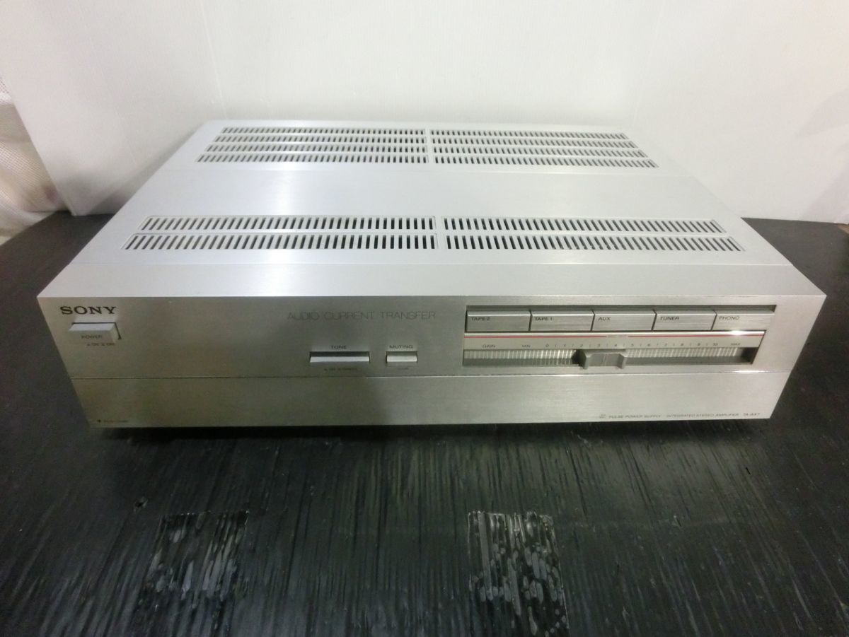 SONY TA-AX7の値段と価格推移は？｜10件の売買データからSONY TA-AX7の価値がわかる。販売や買取価格の参考にも。