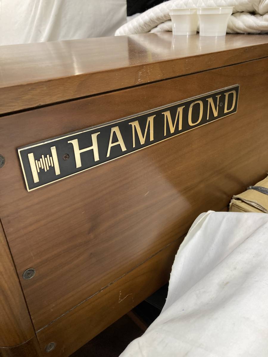ハモンドオルガンB3000 レスリースピーカーHL722 セット ジャンク品 Hammond Organ B3000 LeslieHL-722 ...