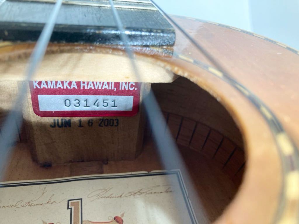 ソプラノウクレレ KAMAKA UKULELE Handcrafted Since 1916 カマカ ウクレレ ハワイ ハードケース付(本体 ...