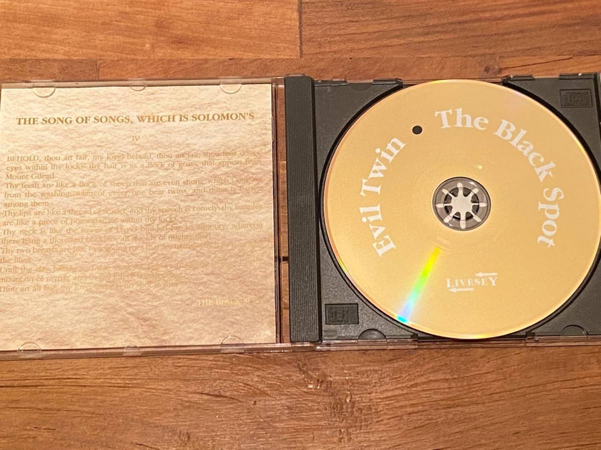 CD Evil Twin The Black Spot Karl Blake David Mellor # Danielle Dax Sol ...