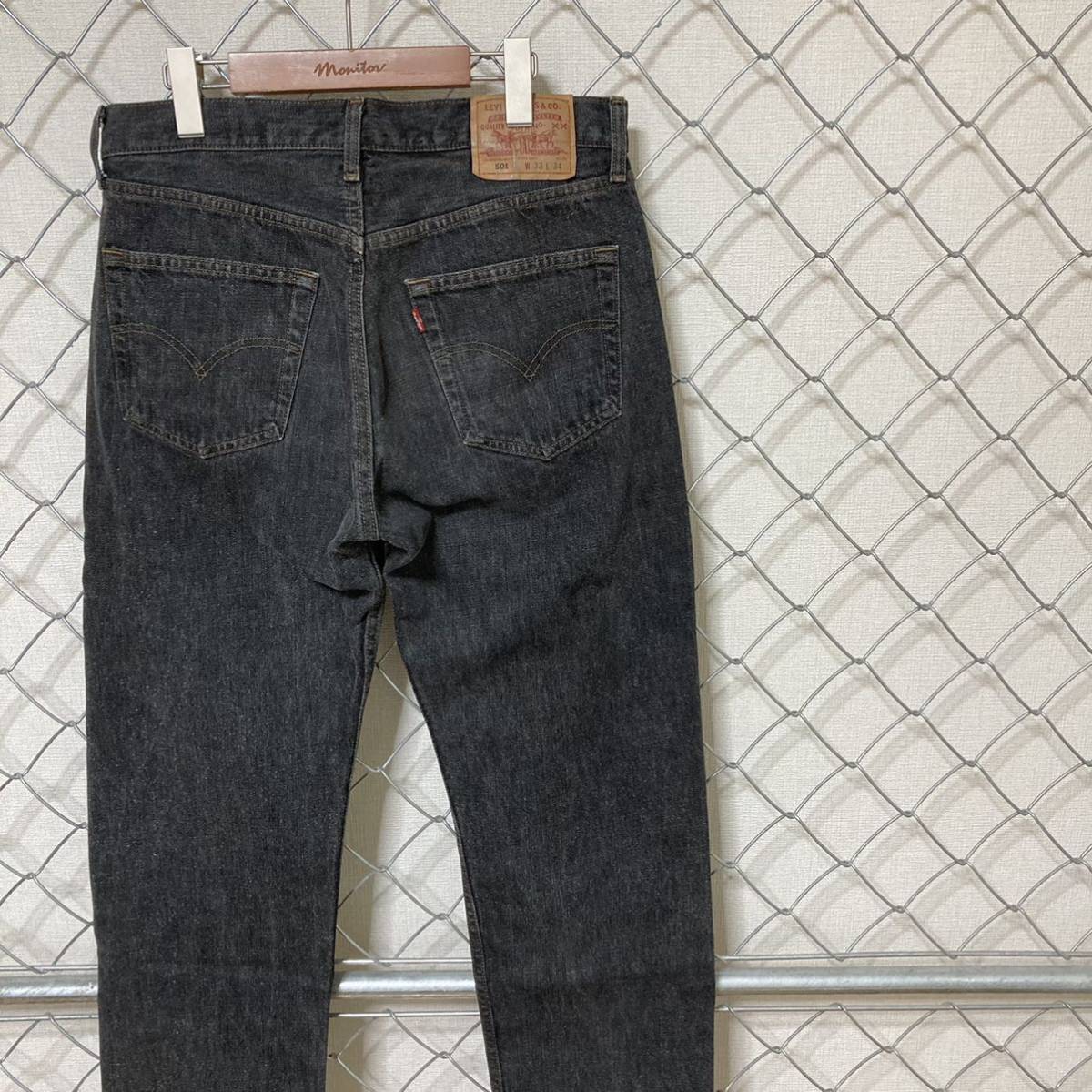 Levi's 501-0600 リーバイス 2001年製 フィリピン製 ブラックデニムパンツ ジーンズ 33×34(W33)｜売買されたオークション情報、yahooの商品情報をアーカイブ公開 ...