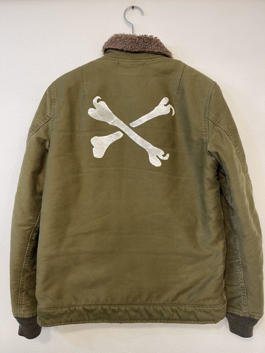 正規品 11aw WTAPS M-43 OD ダブルタップス クロスボーン デッキジャケット オリーブ SIZE.② medium(ジャンパー、ブルゾン)｜売買されたオークション情報 ...
