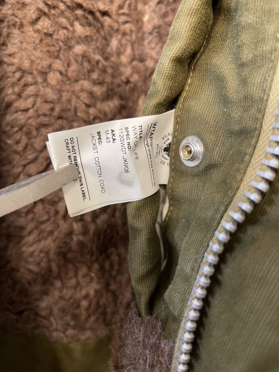 正規品 11aw WTAPS M-43 OD ダブルタップス クロスボーン デッキジャケット オリーブ SIZE.② medium(ジャンパー、ブルゾン)｜売買されたオークション情報 ...