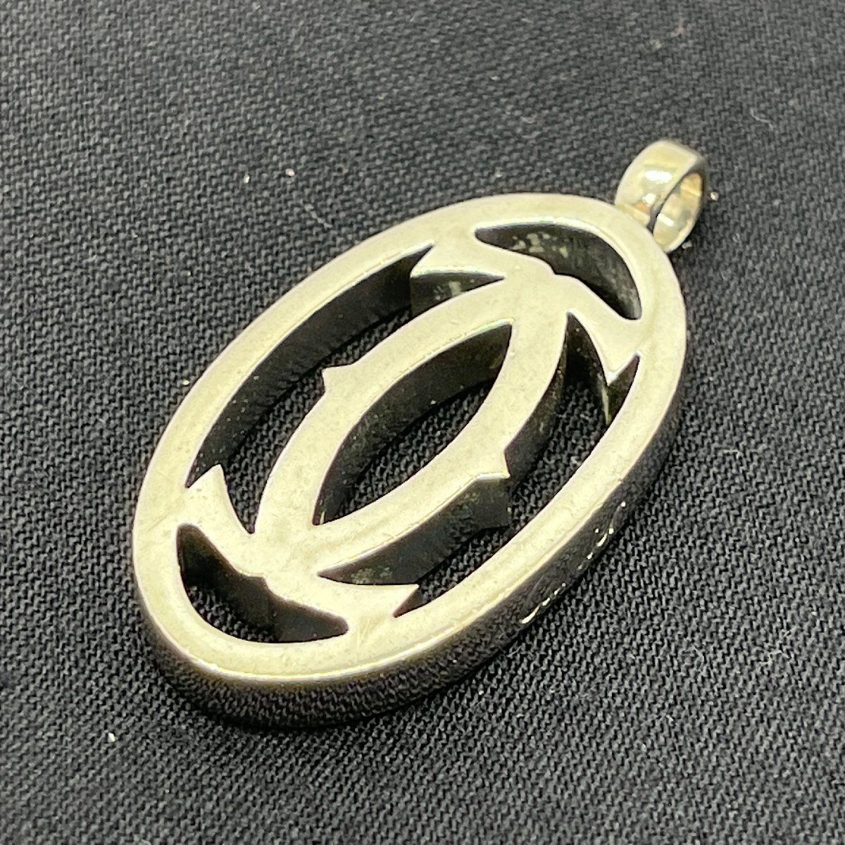 E497 Cartier カルティエ 2Cロゴ ペンダントトップ チャーム rt(ネックレス、ペンダント、チョーカー)｜売買されたオークション情報、yahooの商品情報をアーカイブ公開 ...