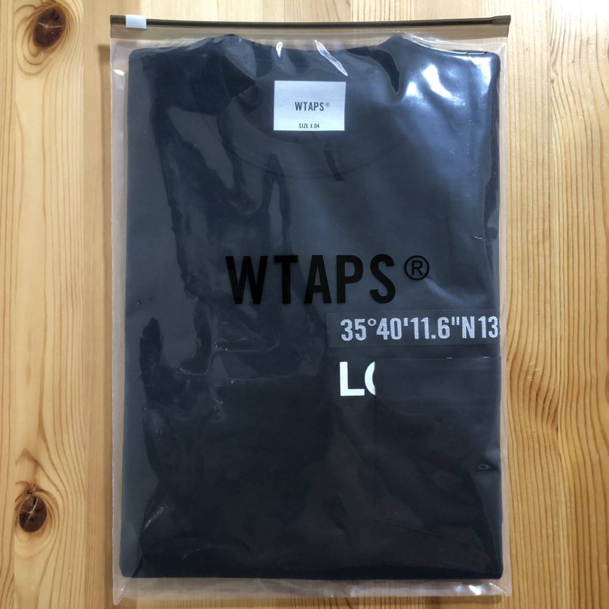 XL WTAPS 22AW WTUBE / LS / COTTON 222ATDT-CSM11 BLACK(長袖Tシャツ)｜売買された ...