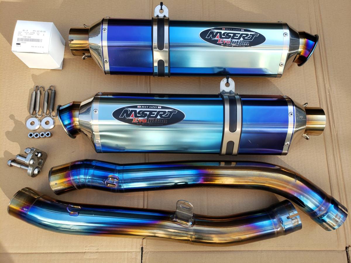 ZX-14R BEET NASSERT Evo スリップオン JMCA 証明書付(マフラー本体（社外）)｜売買されたオークション情報 ...