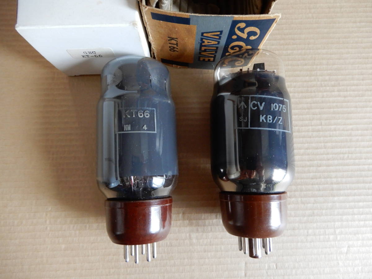 真空管 KT66(真空管)｜売買されたオークション情報、yahooの商品情報をアーカイブ公開 - オークファン（aucfan.com）