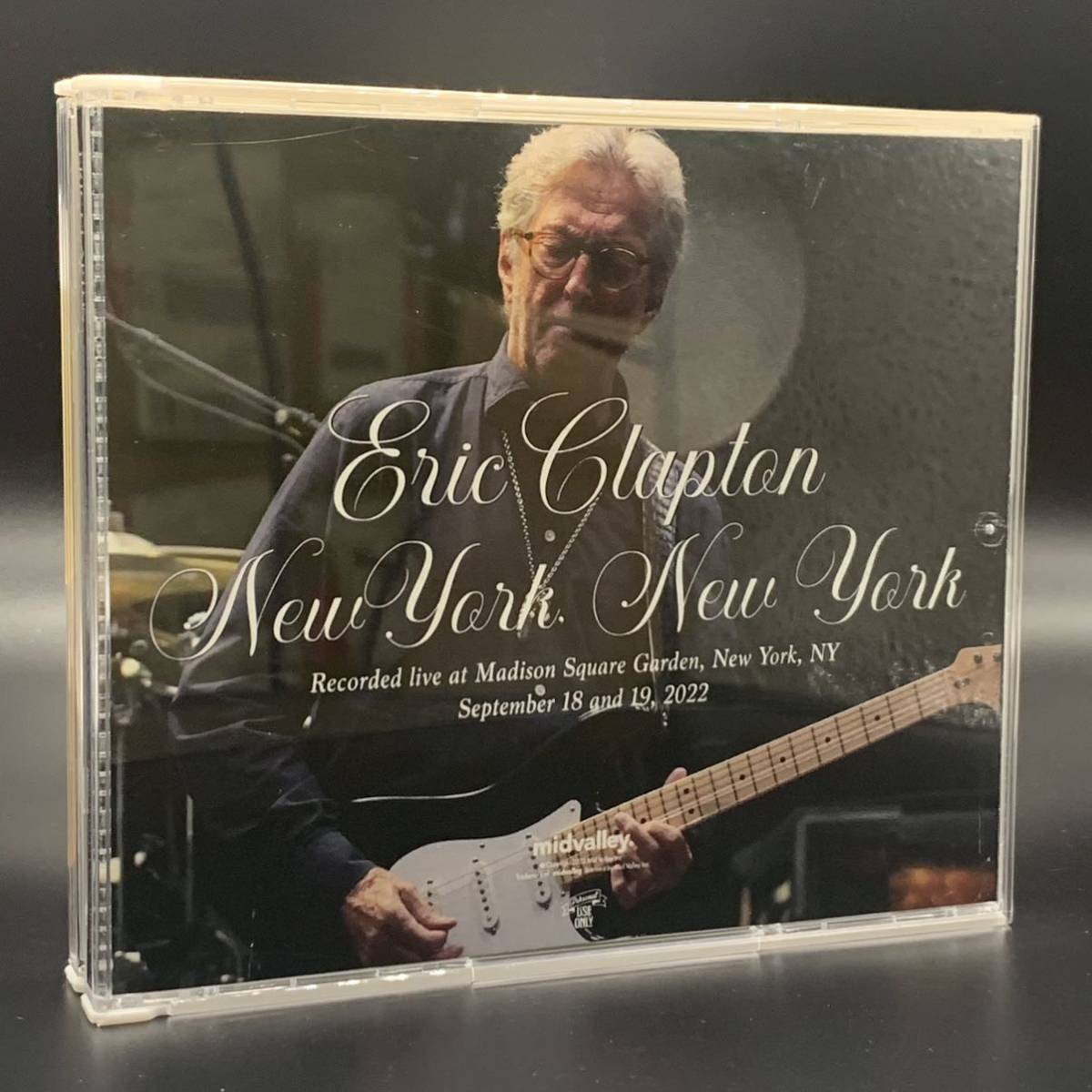 ERIC CLAPTON : NEW YORK NEW YORK 2022 MSG 2 NIGHTS 3CD MID VALLEY ...