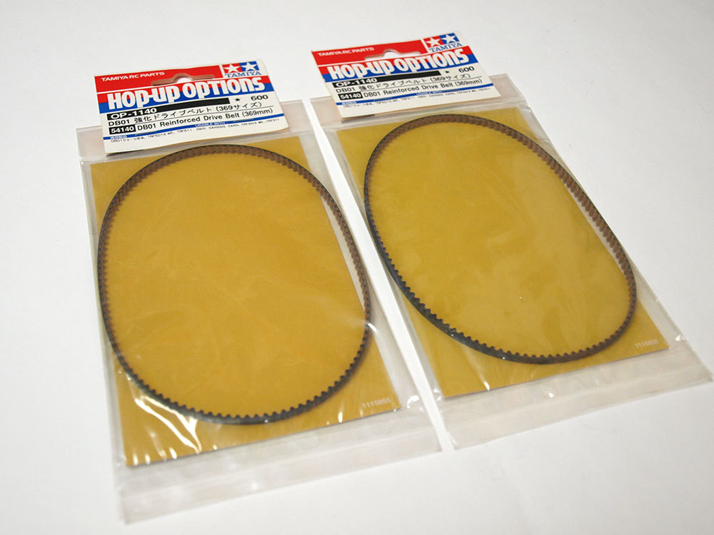 M784 タミヤ OP-1140 DB01 強化ドライブベルト 369サイズ 2セット 検：TRF501X WE 54140 田宮 ラジコン ...