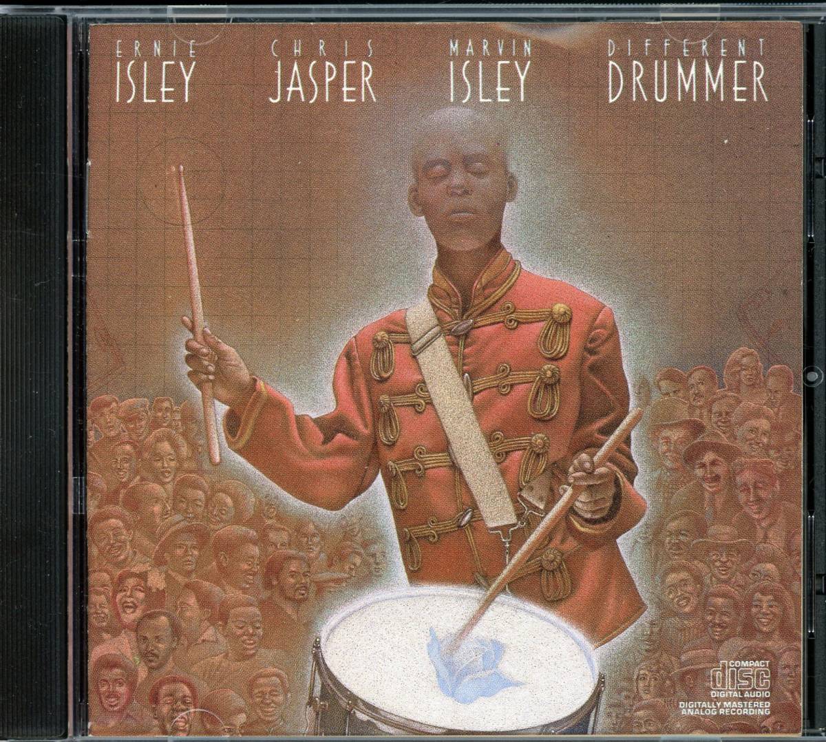 アーバンメロウ/ファンク ISLEY JASPER ISLEY / Different Drummer 1987 レア廃盤 Chris Jasper ラスト作 唯一のCD化盤(R&B、ソウル ...