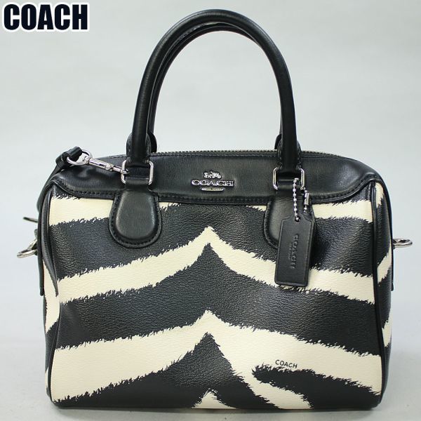 D1475 コーチ ハンドバッグ ショルダーバッグ 2Way ブラック系 COACH(ハンドバッグ)｜売買されたオークション情報、yahooの ...