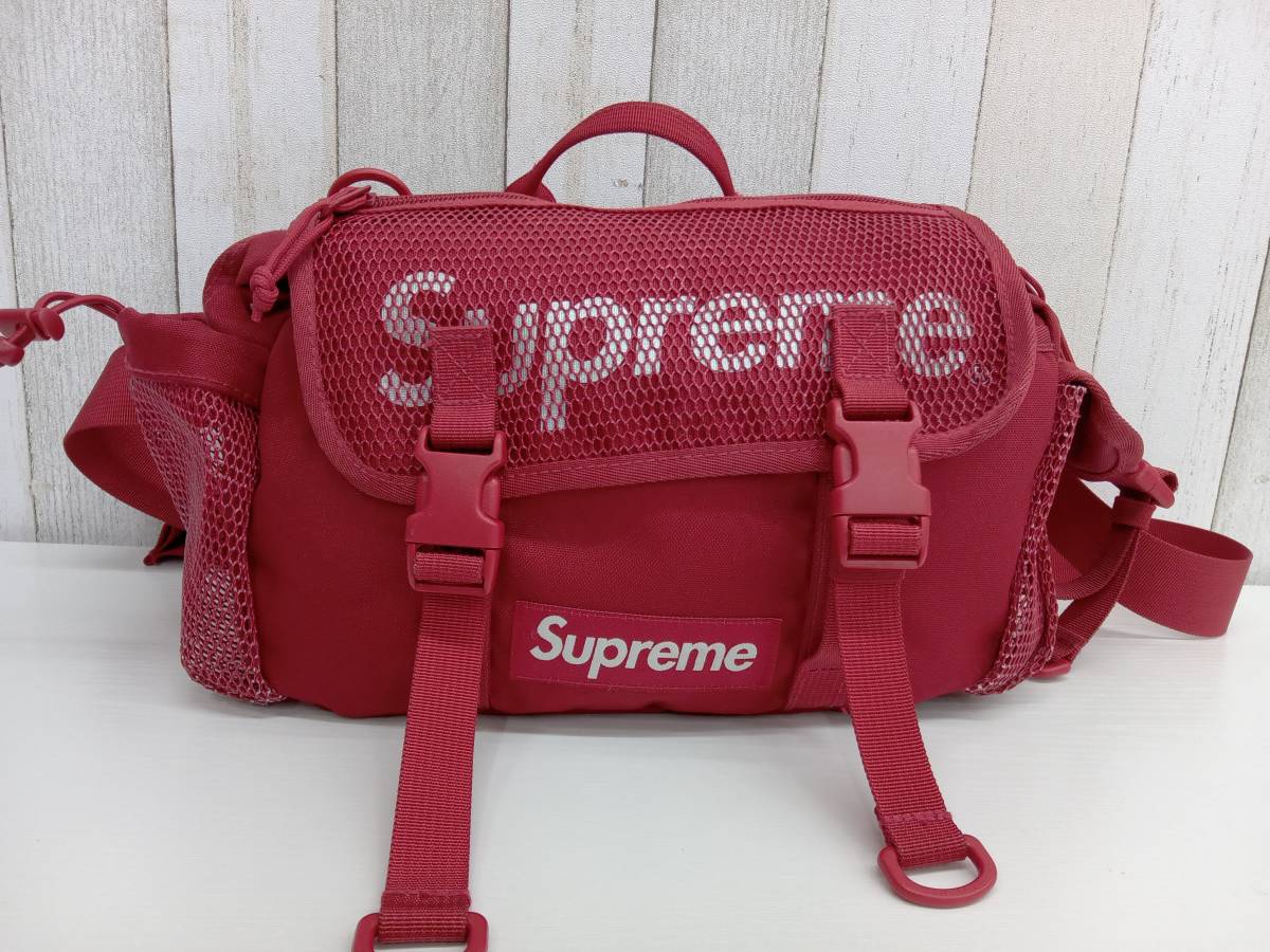 Supreme／シュプリーム／20SS／Waist Bag／ウエストバッグ／ボックスロゴ／レッド系(かばん、バッグ)｜売買されたオークション情報、yahooの商品情報をアーカイブ公開 ...