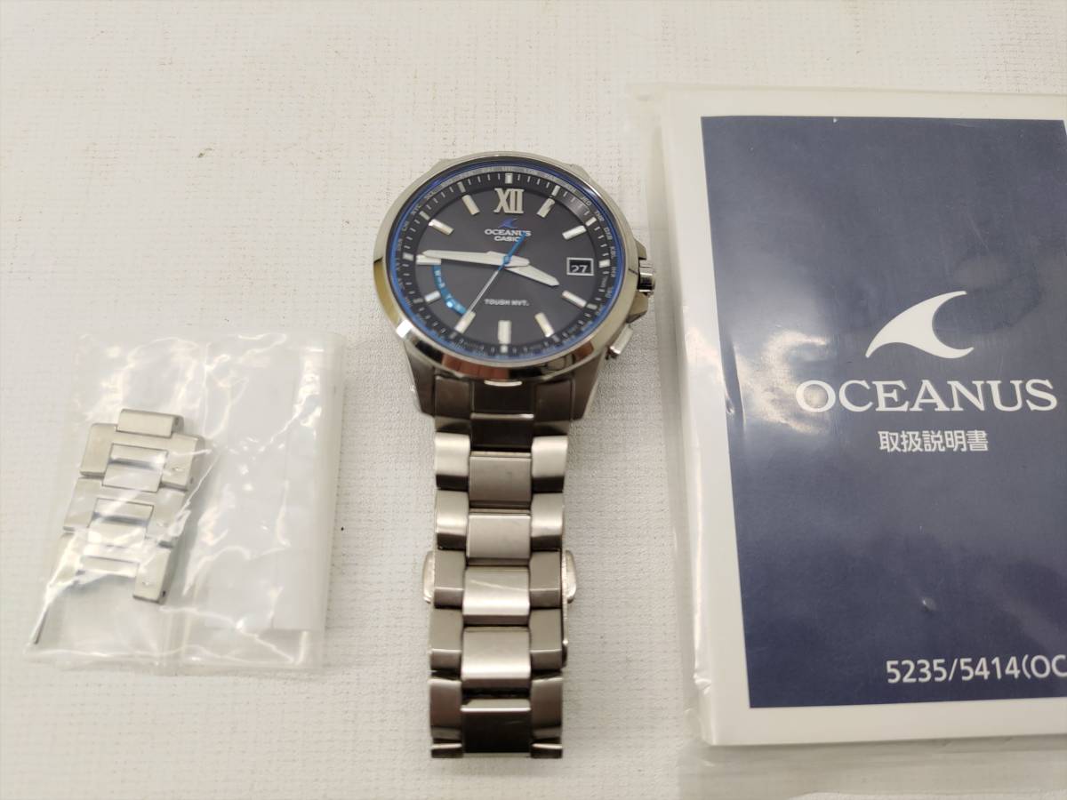 カシオ 腕時計 オシアナス OCW-T150-1AJF クラシックライン CASIO OCEANUS 3 hands model スマート ...