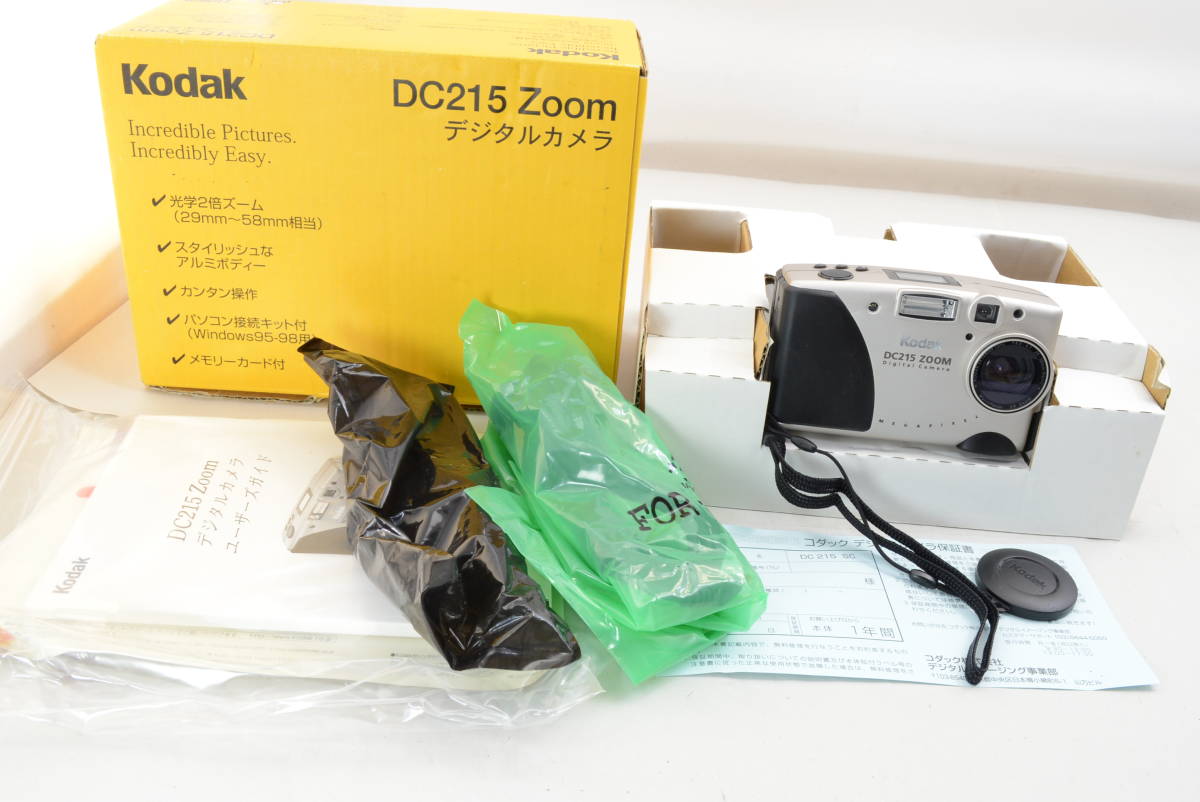 【ecoま】Kodak DC215 ZOOM 美品 コンパクトデジタルカメラ 家電、AV、カメラ