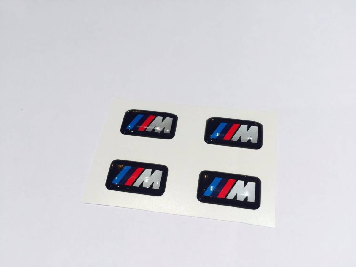 BMW M wheels rims decal sticker ホイル ホイール ステッカー シール バイク デカール 4枚セット 18mm ...