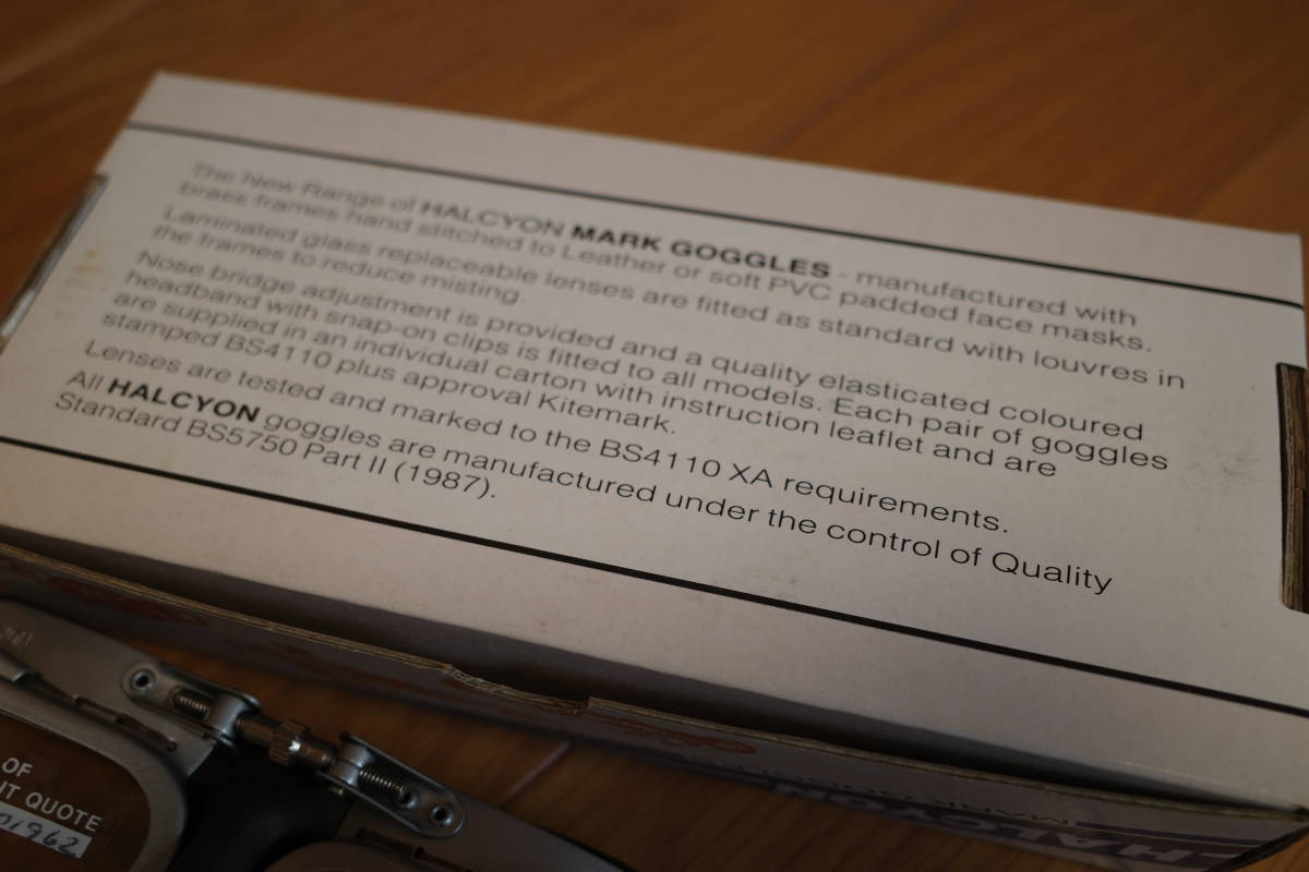 HALCYON MARK9 SUPER JET GOGGLE ハルシオン ゴーグル(ゴーグル)｜売買されたオークション情報、yahooの商品 ...