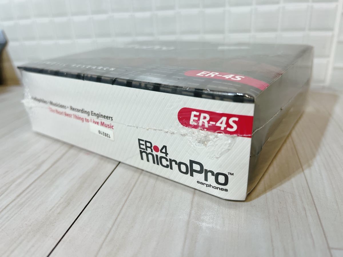 Etymotic Research イヤホン ER-4S microPro シュリンク破れ0の は激レア(その他)｜売買されたオークション情報 ...