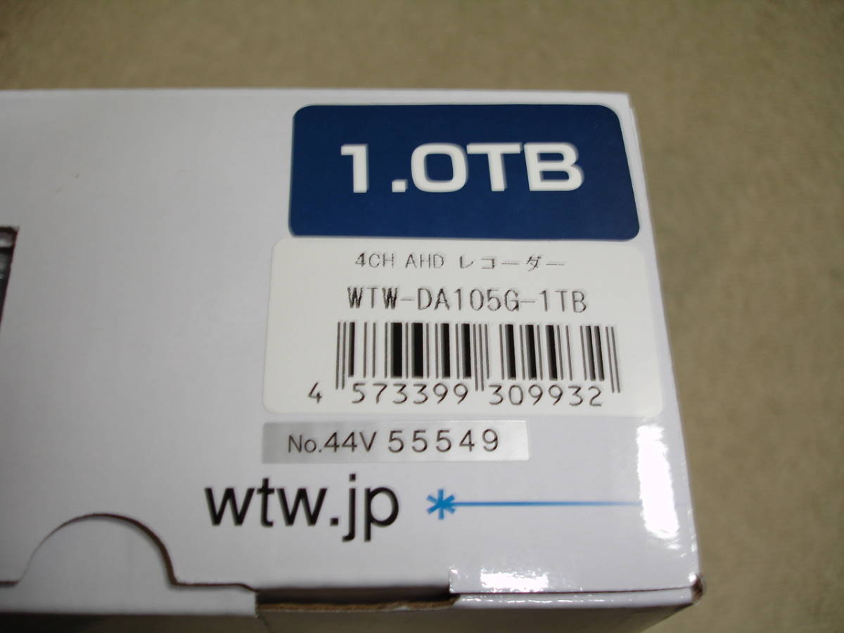 WTW-DA105G 塚本無線 500万画素AHDシリーズ 4chデジタルビデオレコーダー DVR(防犯カメラ)｜売買されたオークション情報、yahooの商品情報をアーカイブ公開 ...