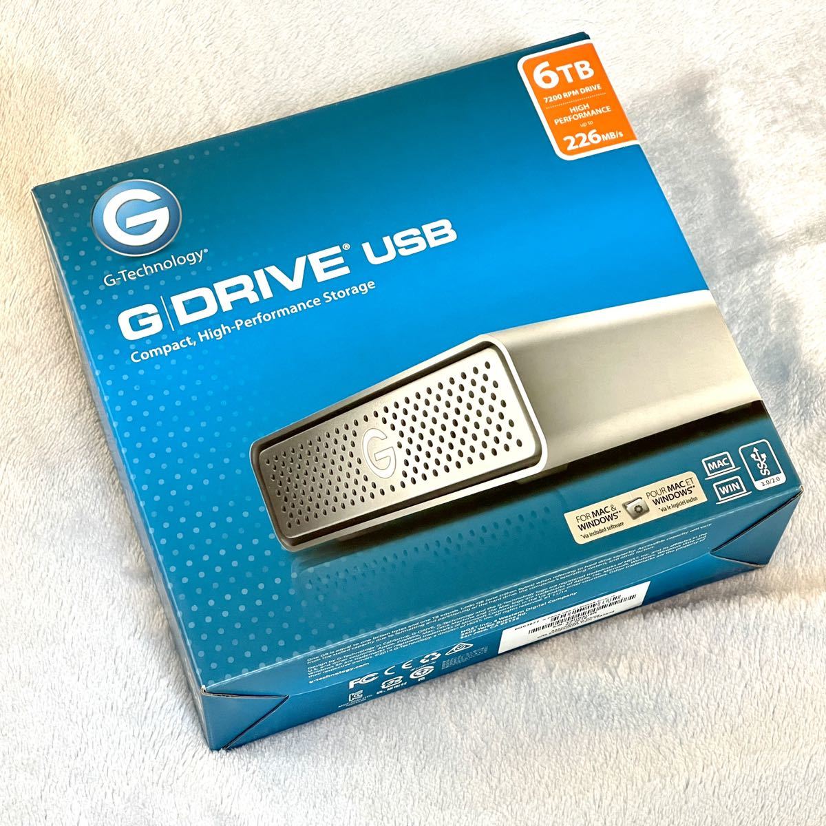 G-Technology G-DRIVE USB 6TBハードディスク(2TB～)｜売買されたオークション情報、yahooの商品情報を ...
