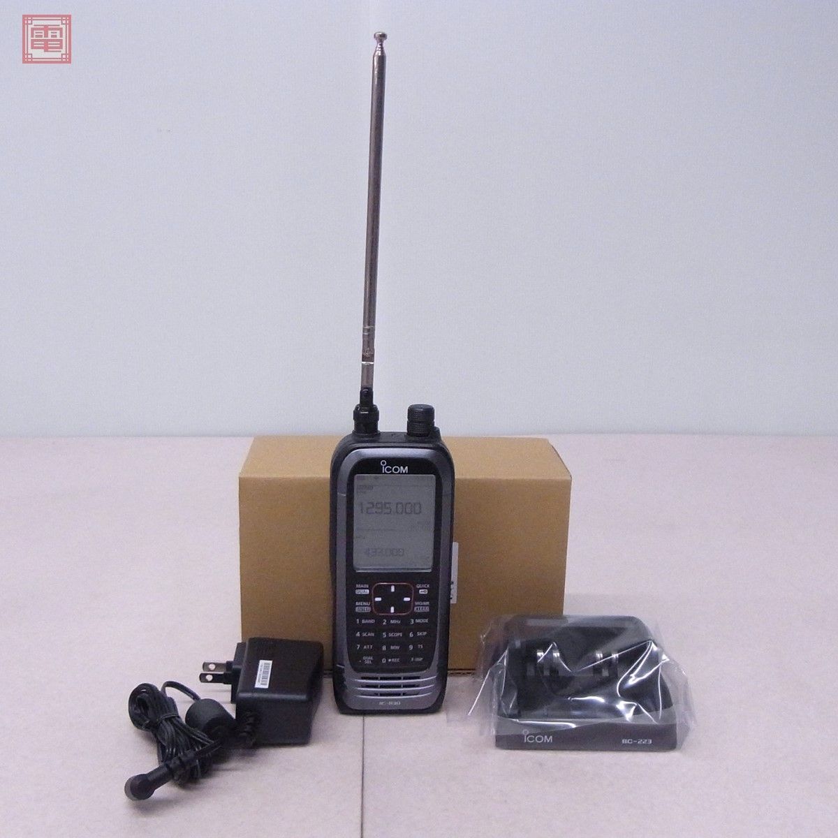 ICOM アイコム IC-R30 0.1MHz 3305MHz ハンディ受信機 BC-223付 10(受信機)｜売買されたオークション情報 ...