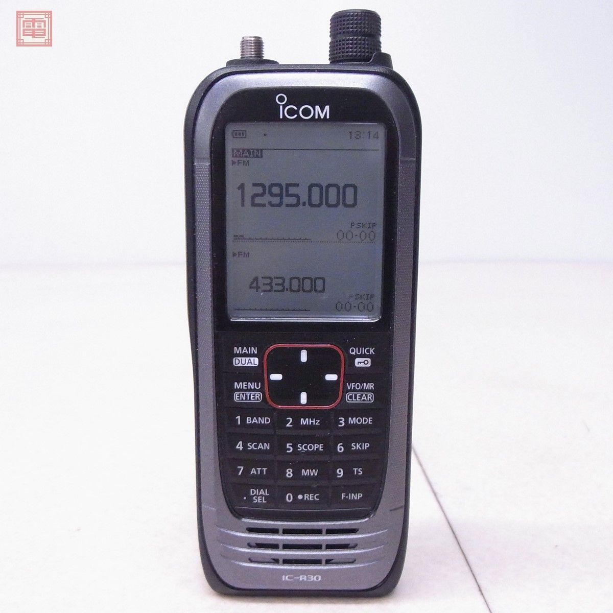 ICOM アイコム IC-R30 0.1MHz 3305MHz ハンディ受信機 BC-223付 10(受信機)｜売買されたオークション情報 ...