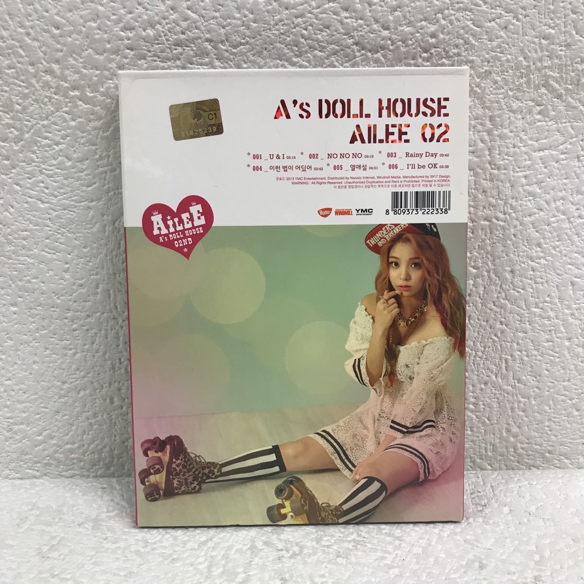 I1205A2 A's DOLL HOUSE AILEE 02 THE SECOND MINI ALBUM CD WMCD-0218 輸入盤 エイリー 韓流 韓ドラ K-POP / U&I ...