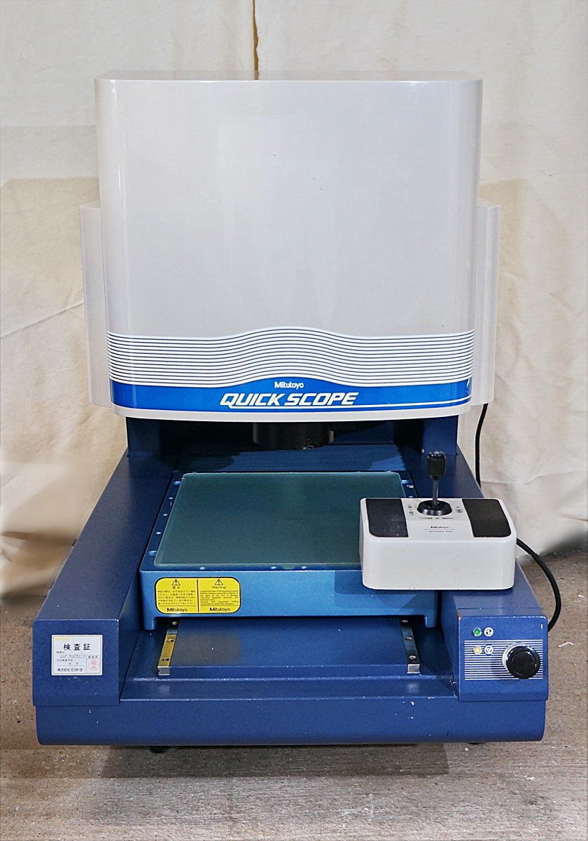 Mitutoya マニュアルステージ画像測定機 QUICK SCOPE QS250Z2 CNC画像測定器 ミツトヨ QS-250Z2J(顕微鏡 ...