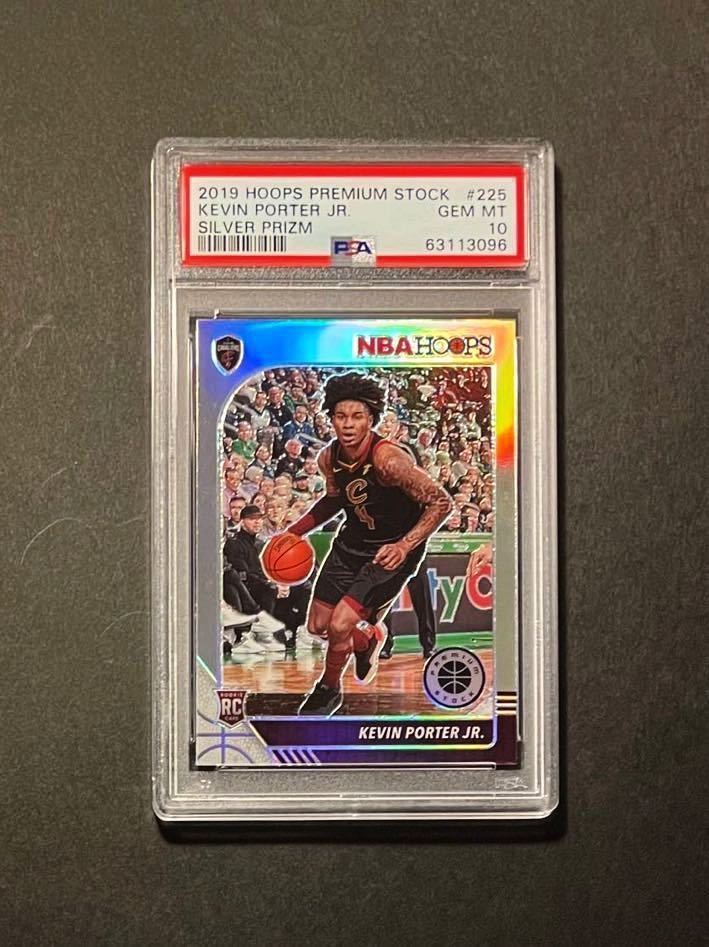 PSA 10 Gem Mint Kevin Porter Jr 2019-20 Hoops Premium Stock RC Silver ...