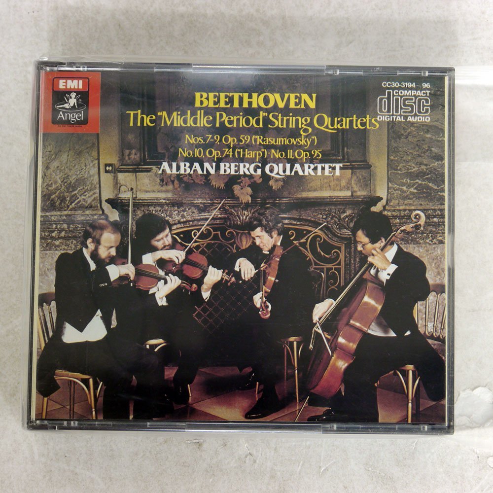 BEETHOVEN ALBAN BERG QUARTET/THE MIDDLE PERIOD STRING QUARTETS NOS. 7-9 ...