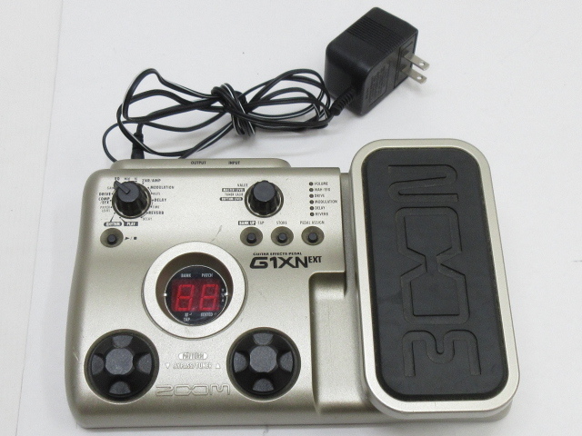 s22544-rj 送料850円 Zoom ズームG1XN EXT マルチエフェクター ジャンク品 088-221209(マルチエフェクター ...