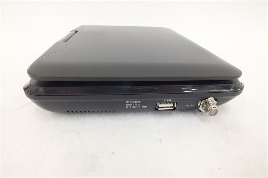 TEES PDVD-W727-BK ポータブルDVDプレーヤー 取扱説明書有り 元箱付き 現状品 221209G3092(ポータブルプレーヤー ...